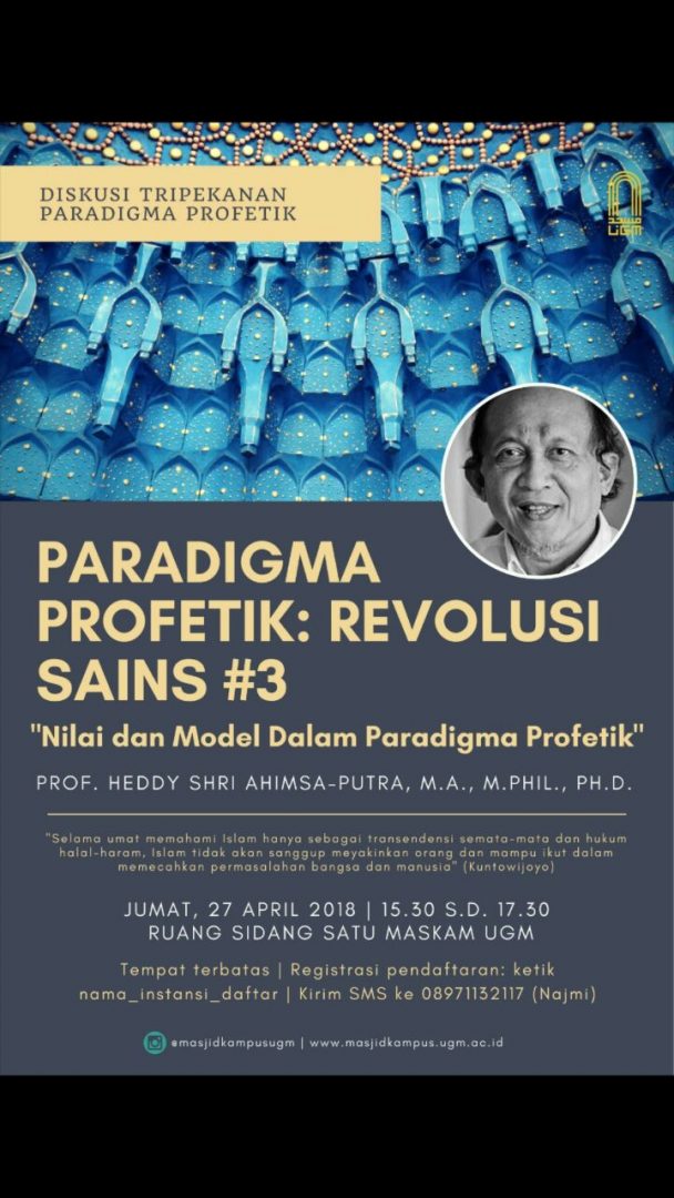 DISKUSI TRIPEKANAN – Nilai dan Model dalam Paradigma Profetik – Masjid ...